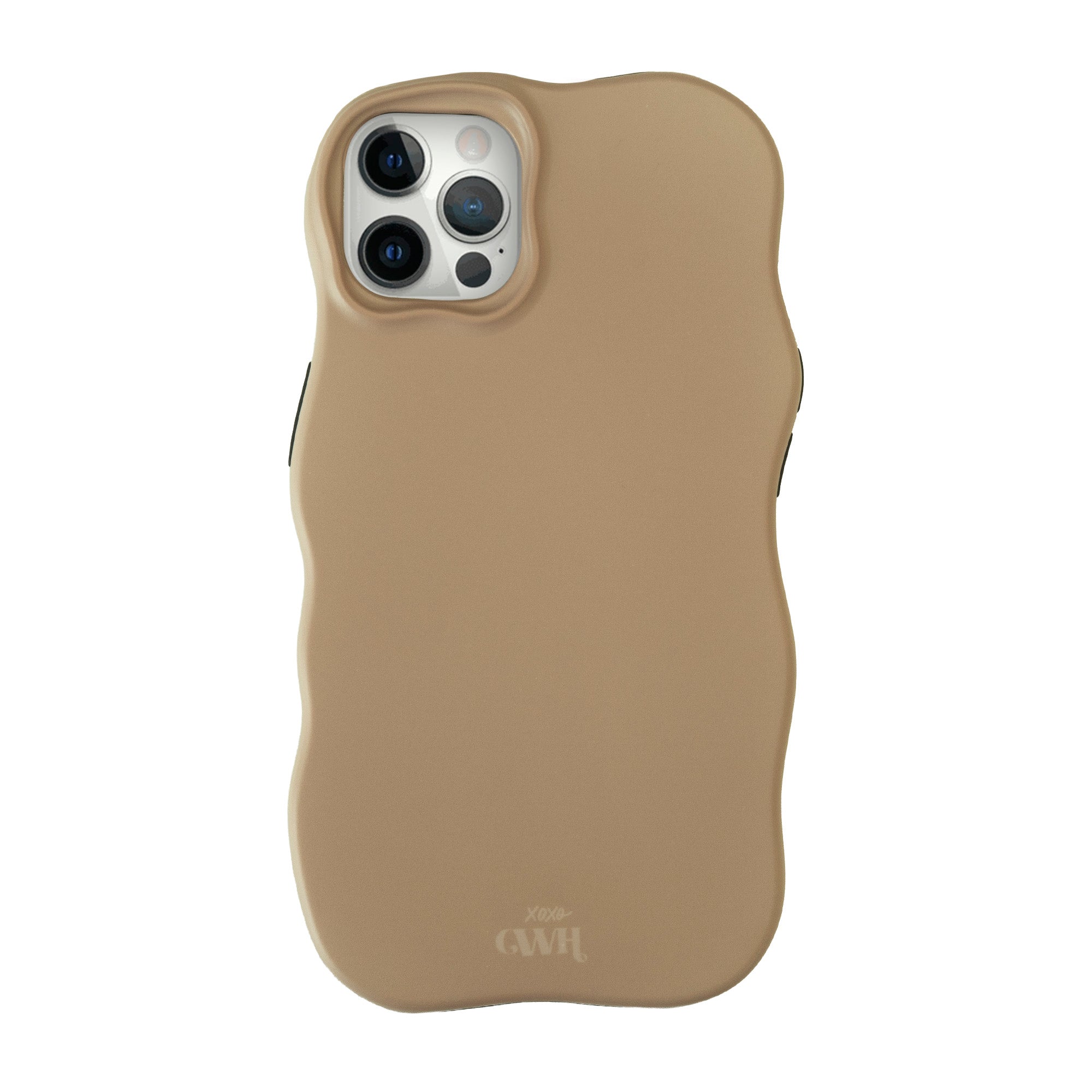 xoxo Wildhearts Wavy Case Brown - iPhone 12 Pro Max Case